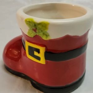 Holiday | 221 Mr Christmas Ceramic Mug Vintagestyle Santas Boot 3 ...